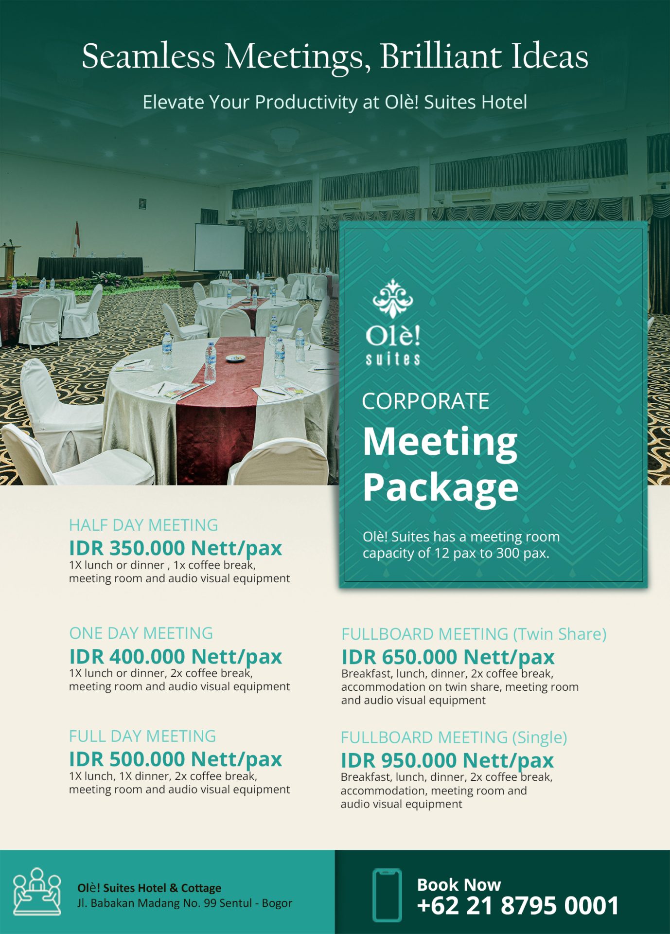 Fullboard Meeting Bogor - Ole! Suites Hotel Sentul